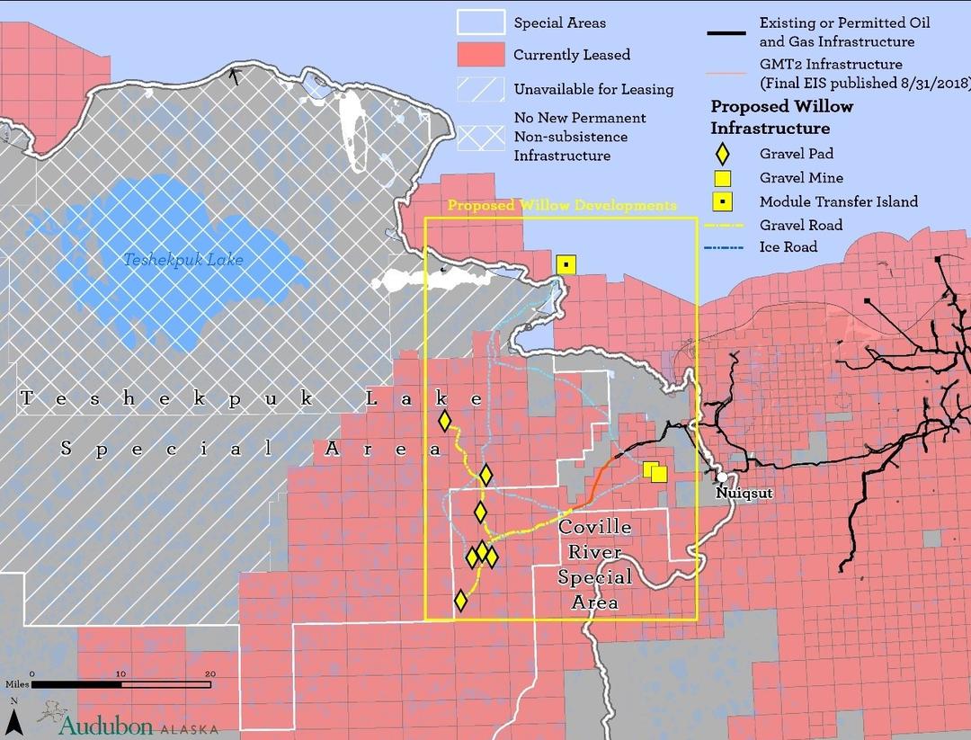Willow Oil Project Map - Reistanxb